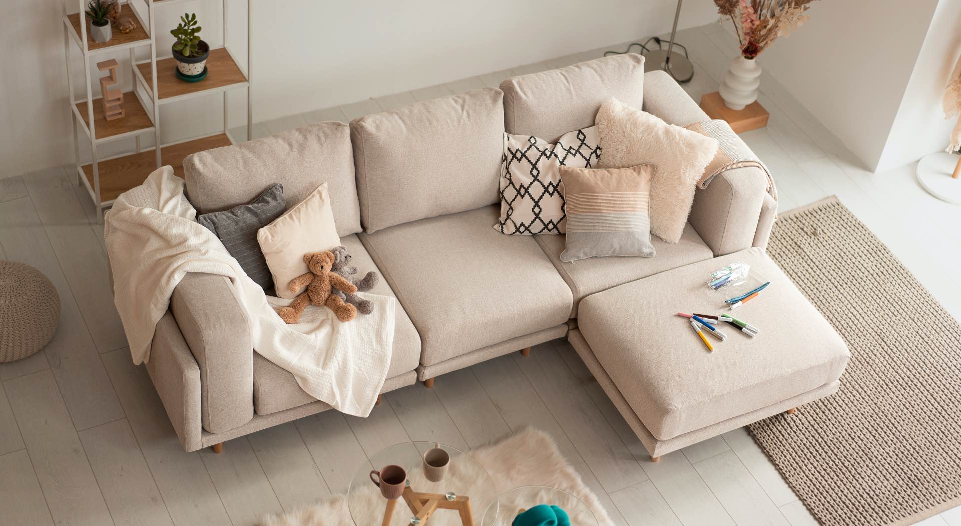 Sofás modulares FEYDOM. Transforme o seu espaço com um sofá ...