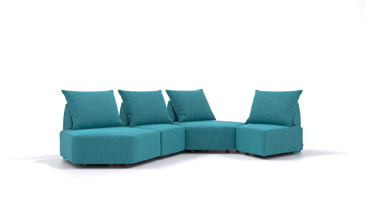 Sofás modulares FEYDOM. Transforme o seu espaço com um sofá ...