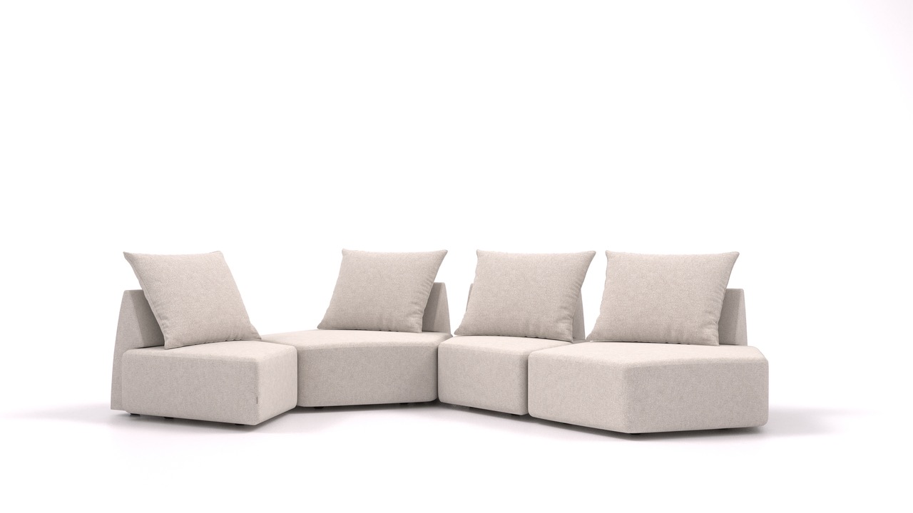 Sofás modulares FEYDOM. Transforme o seu espaço com um sofá ...